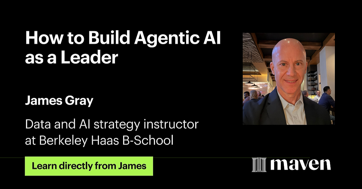 How to Build Agentic AI as a Leader