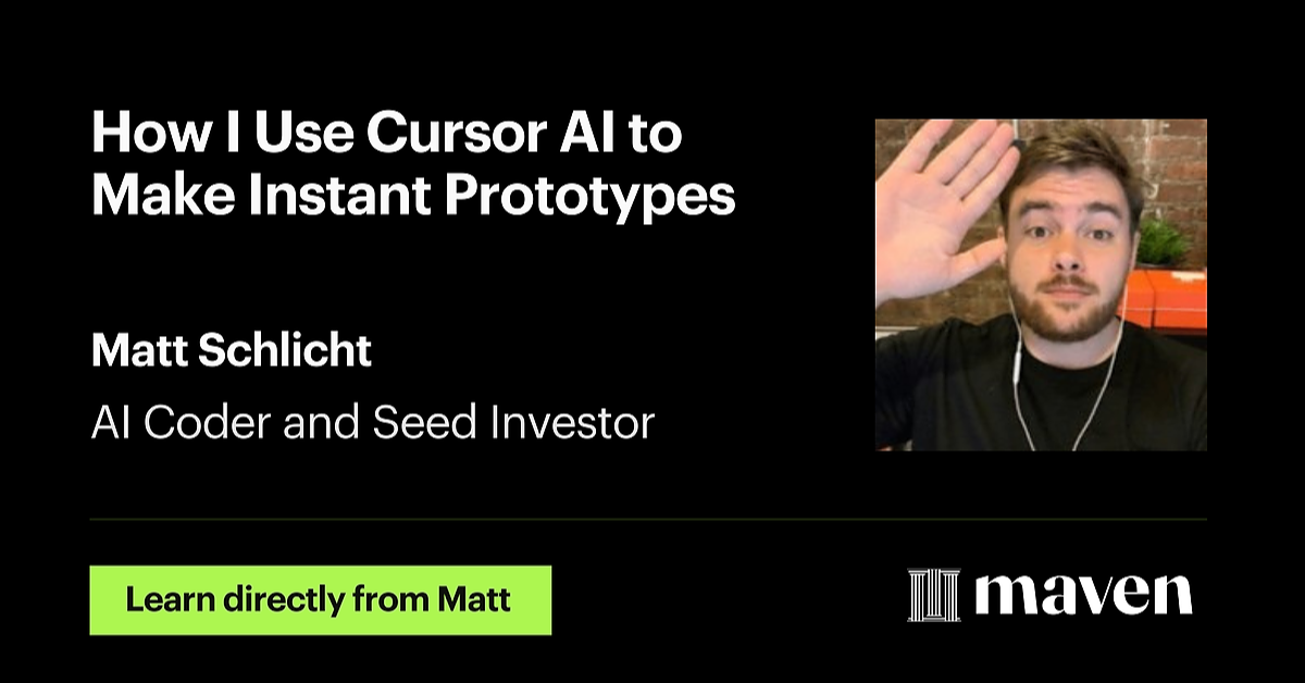 How I Use Cursor AI to Make Instant Prototypes