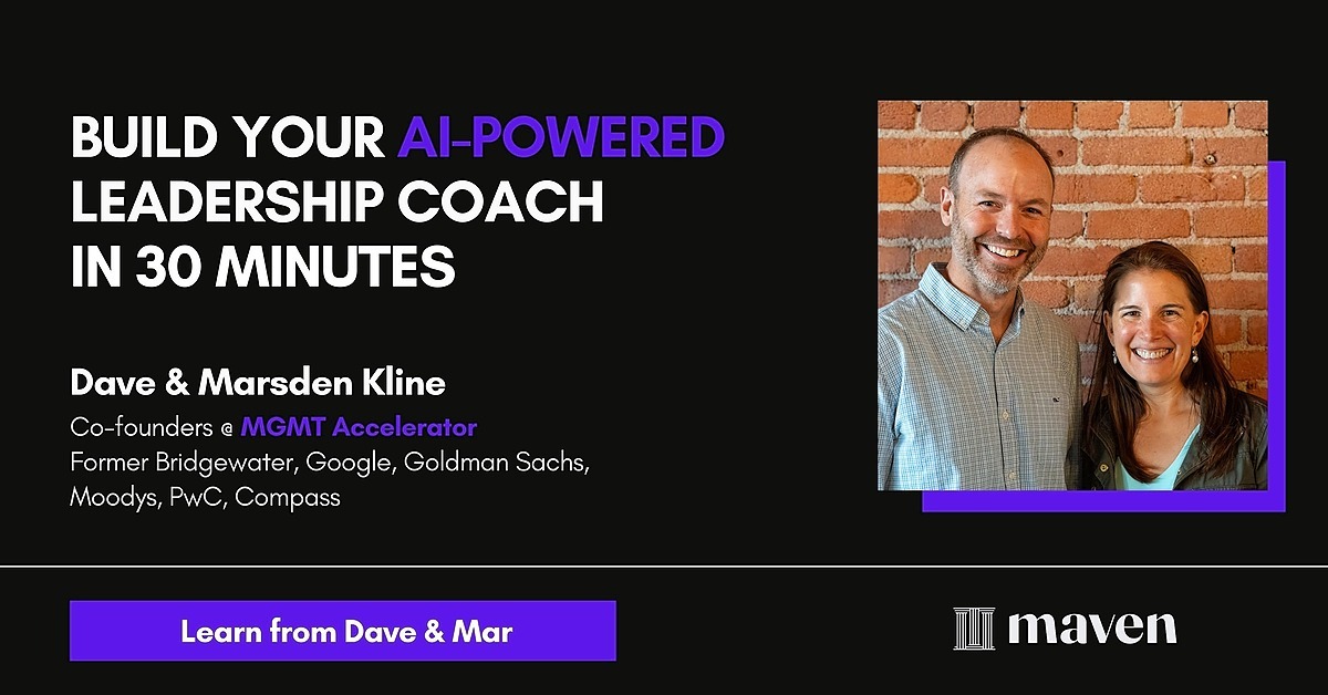 Build Your AI-Powered Leadership Coach in 30 Minutes