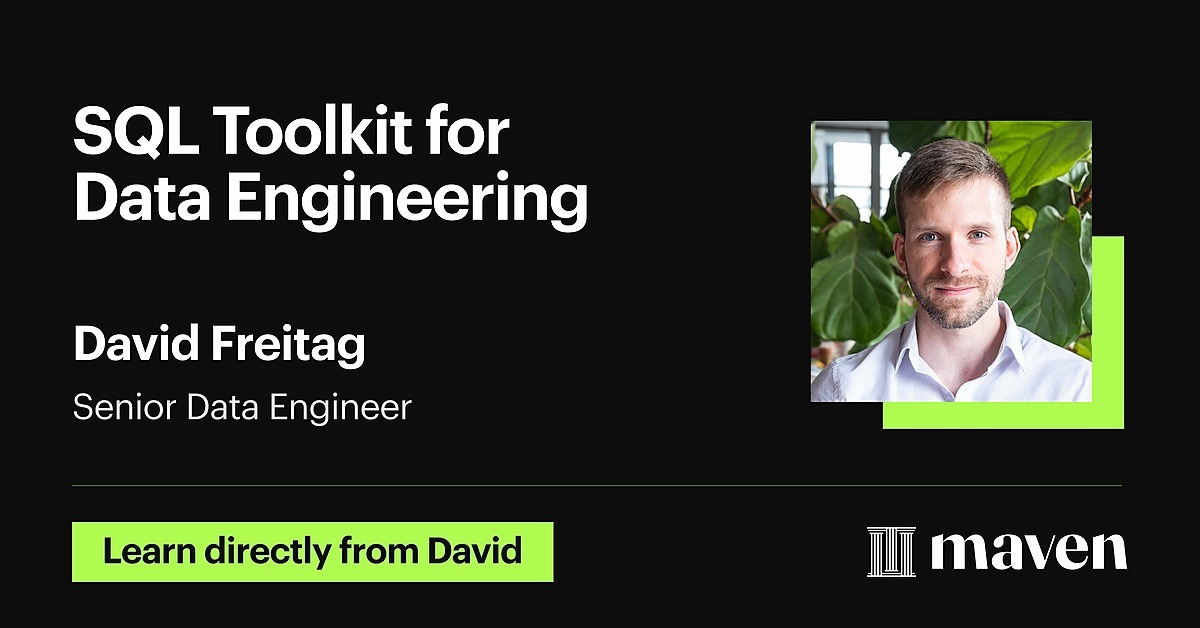 SQL Toolkit for Data Engineering