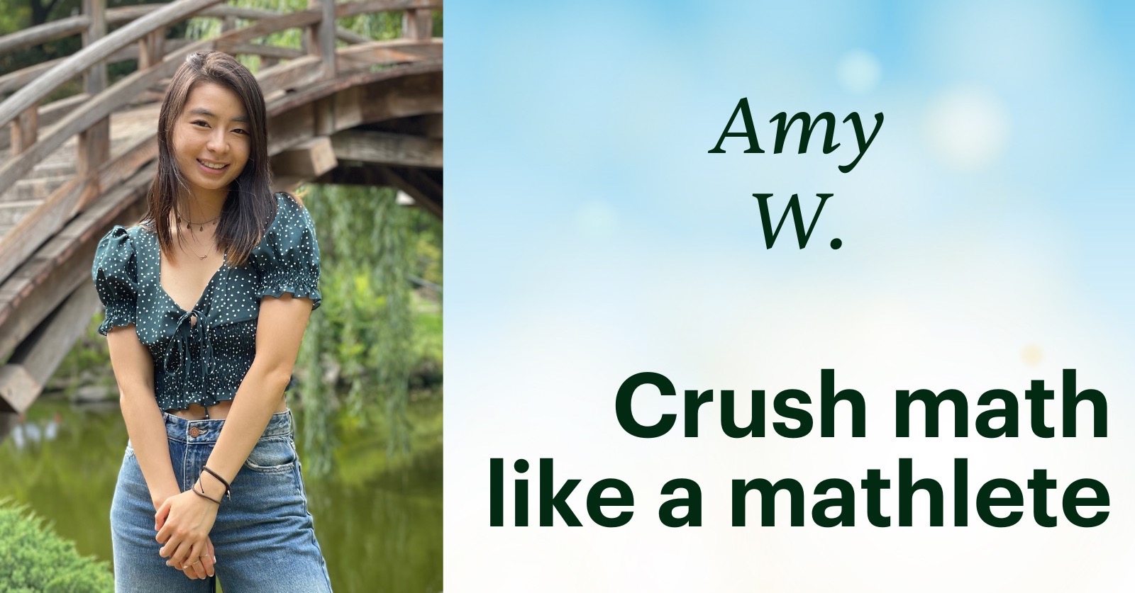 Crush math like a mathlete - ACT & SAT by Amy on Maven