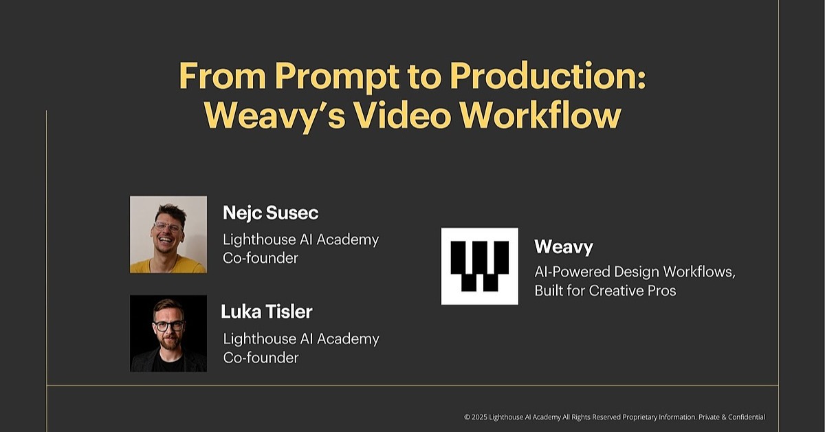 From Prompt to Production: Weavy’s Video Workflow