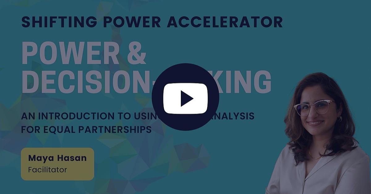 Power & Decision-Making Workshop by Mahrukh (Maya) Hasan and Fearless ...