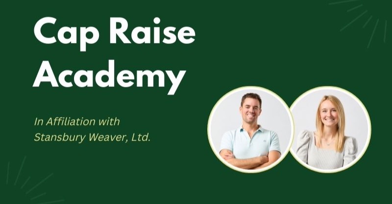 Cap Raise Academy by Mark Stansbury on Maven