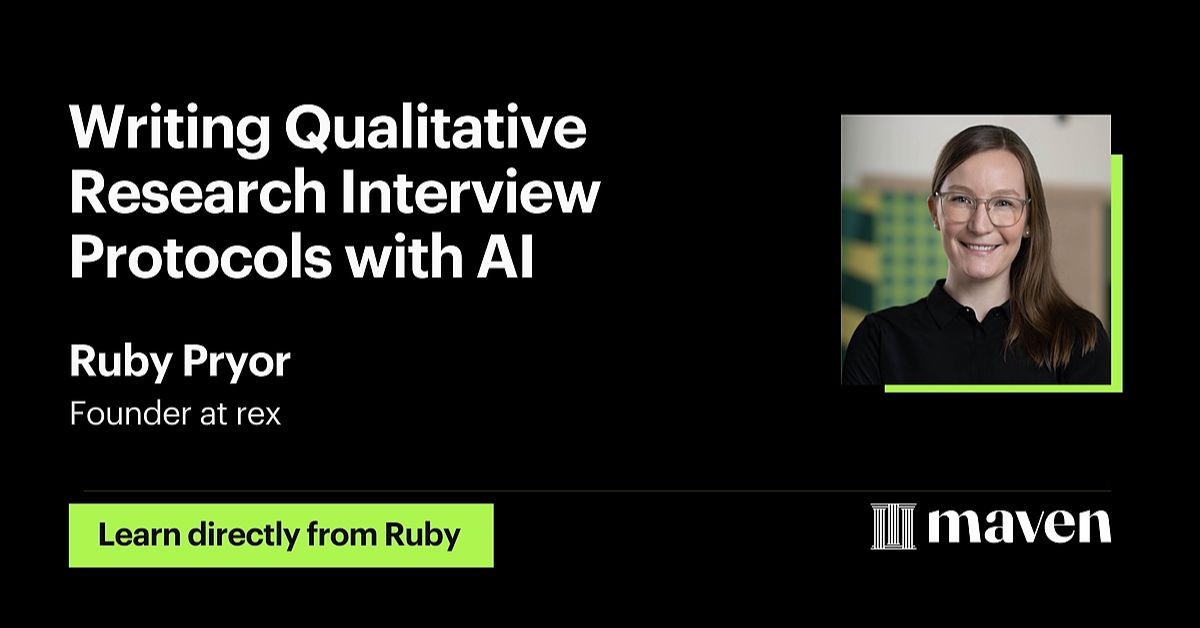 Writing Qualitative Research Interview Protocols with AI