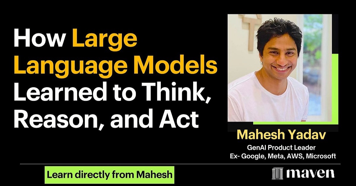 How Large Language Models Learned to Think, Reason, and Act