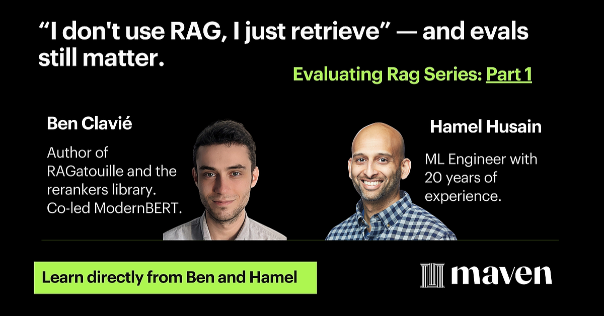 "I don't use RAG, I just retrieve documents"