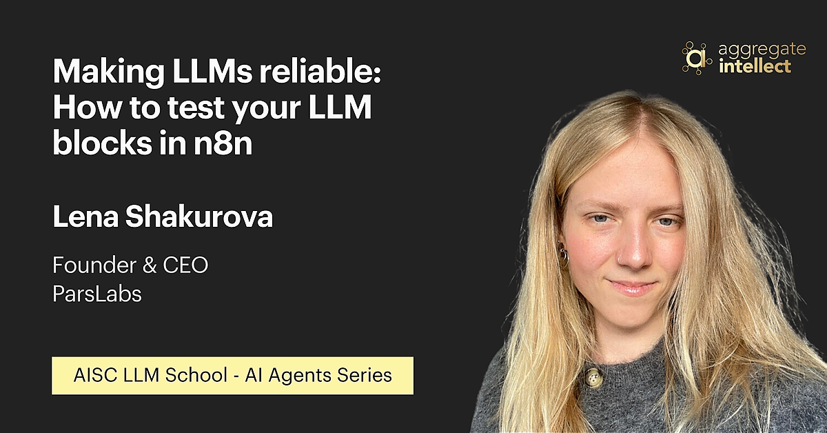 Making LLMs reliable: How to test your LLM blocks in n8n