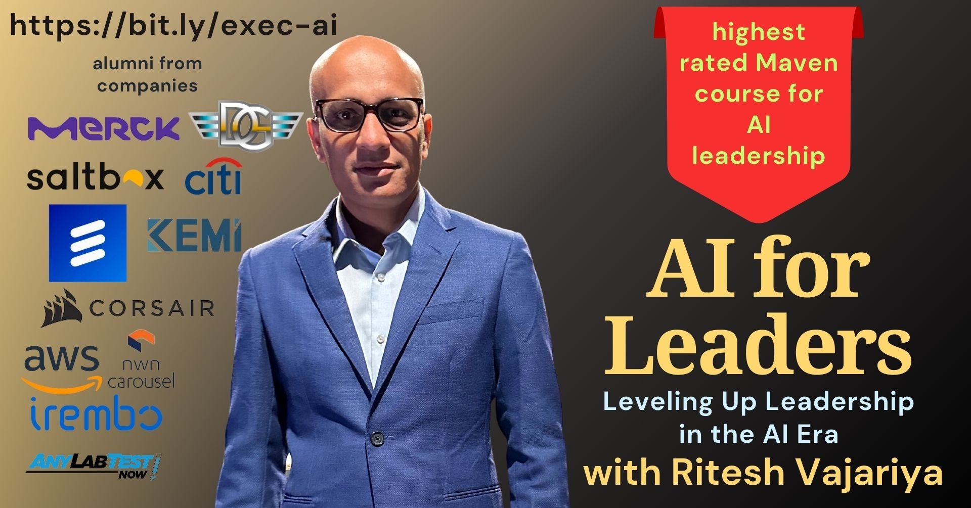 AI for Leaders by Ritesh Vajariya on Maven