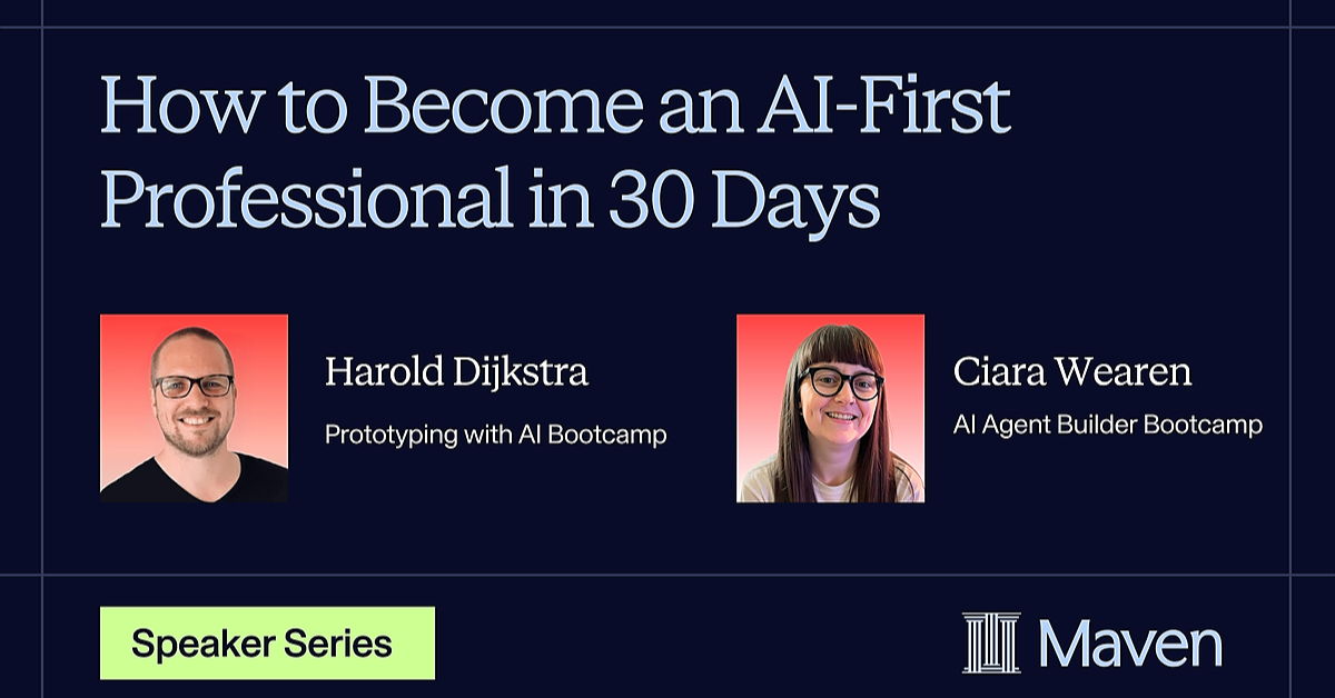 How to Become an AI-First Professional in 30 Days