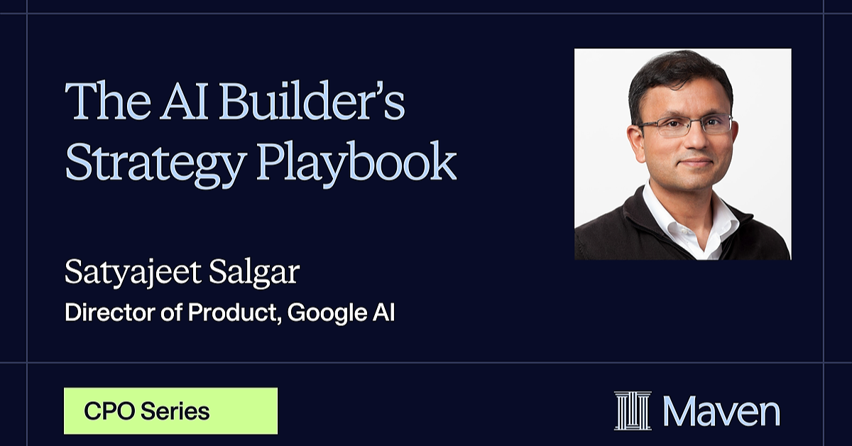 The AI Builder's Strategy Playbook