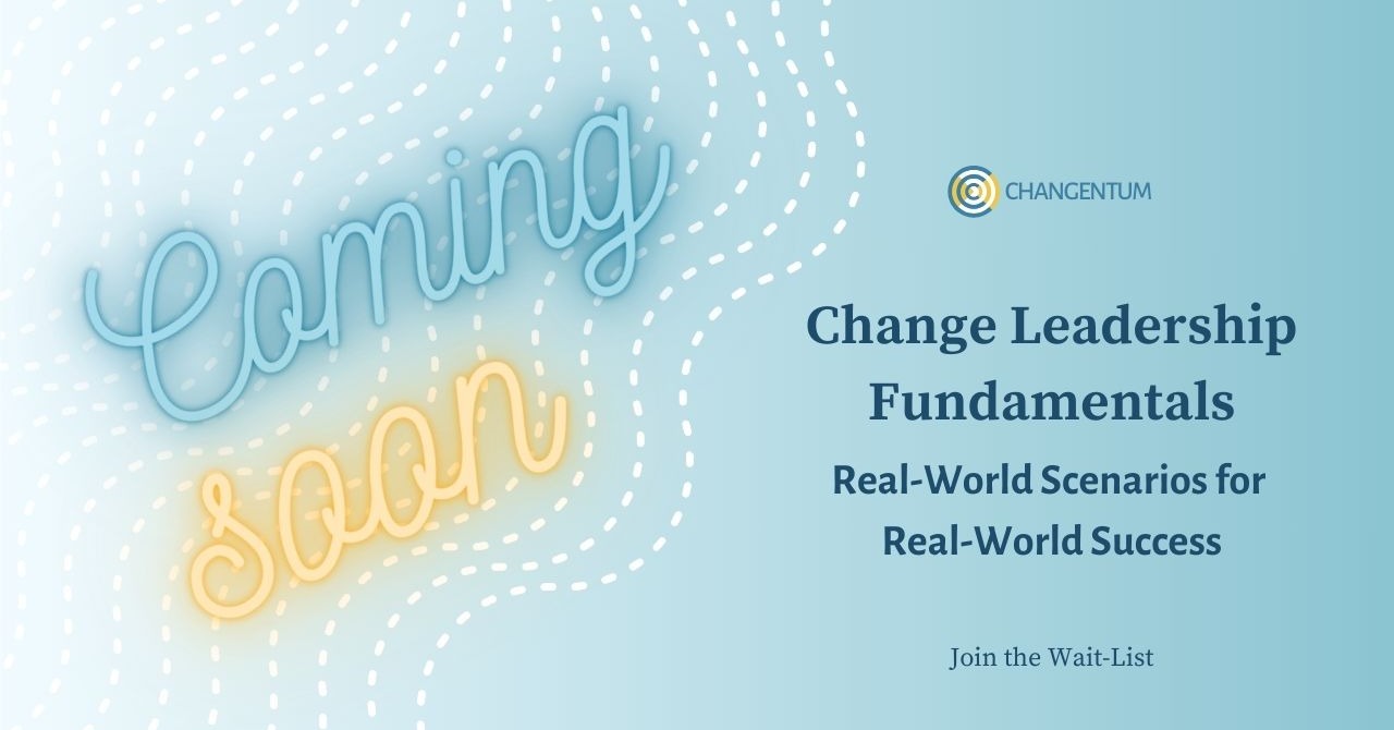 Change Leadership Fundamentals for Busy Teams by Dawn Springett on Maven