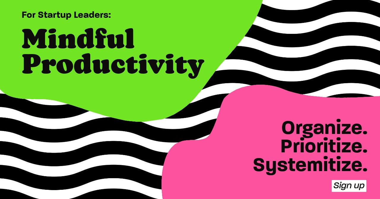 Mindful Productivity by Jessi Freitag on Maven