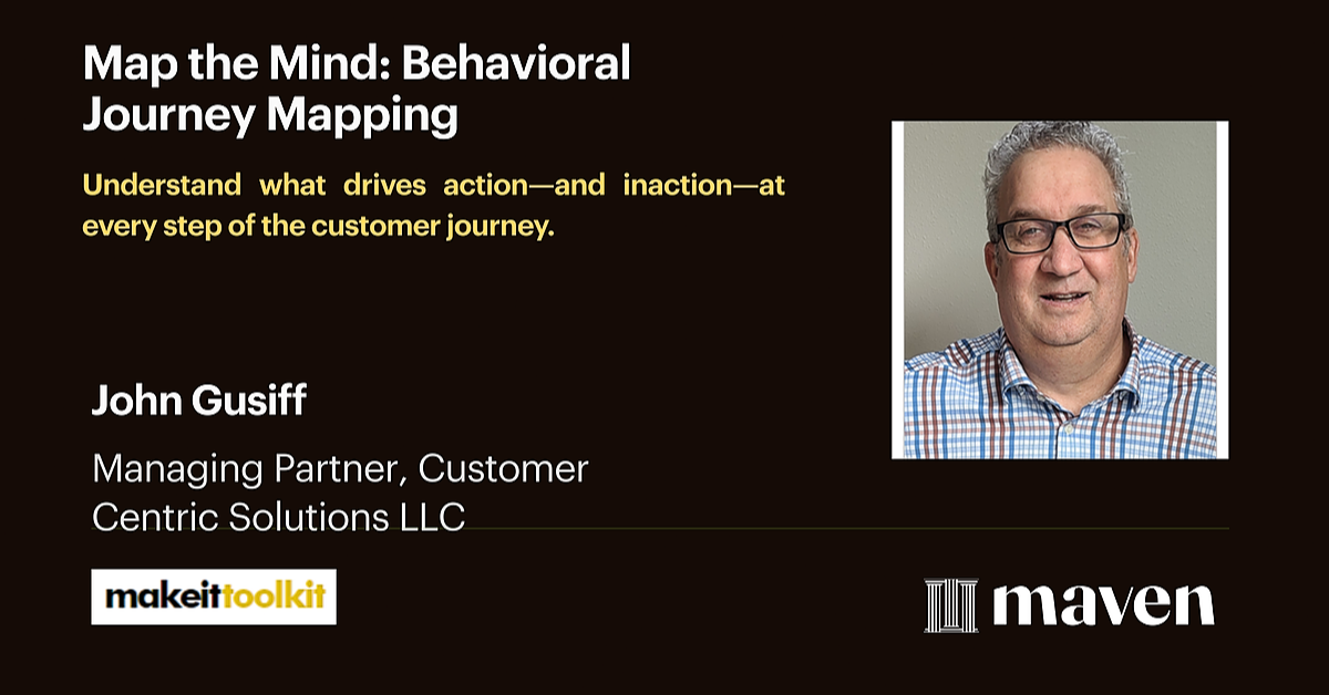 Map the Mind: Behavioral Journey Mapping