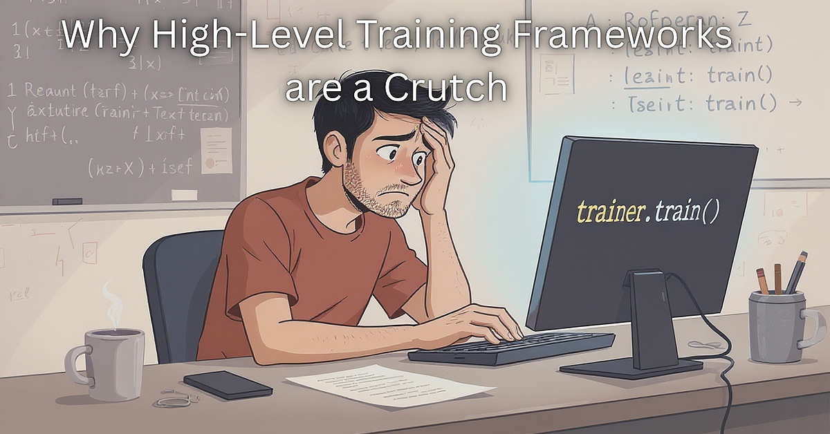 Why High-Level Training Frameworks are a Crutch (Part 1)