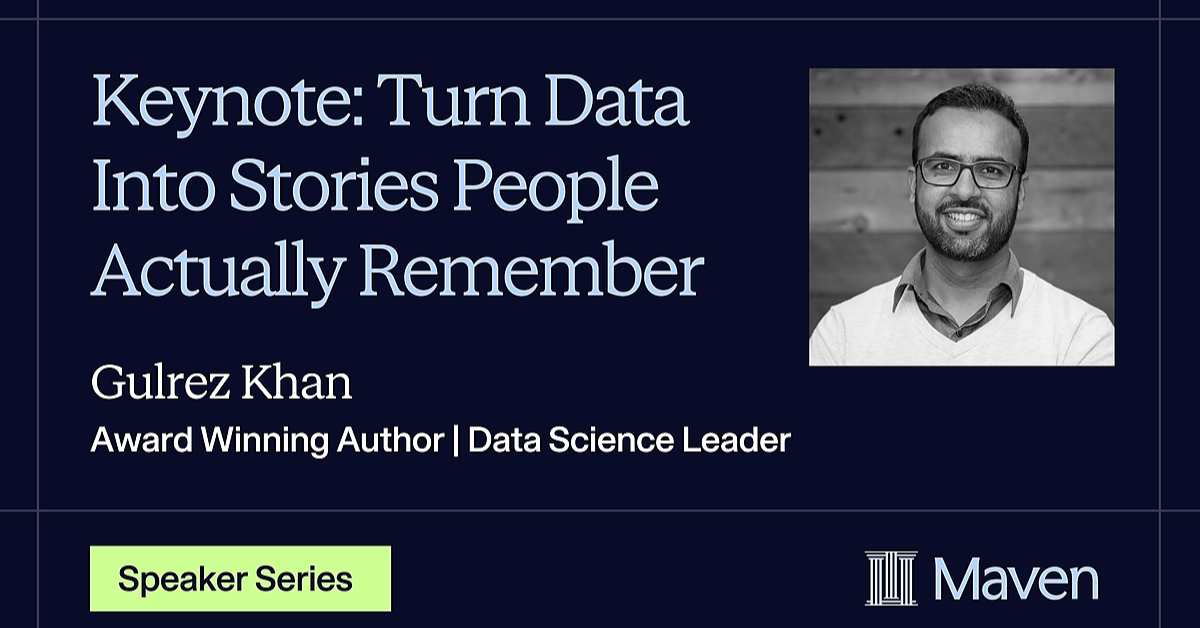 Keynote: Turn Data Into Stories People Actually Remember