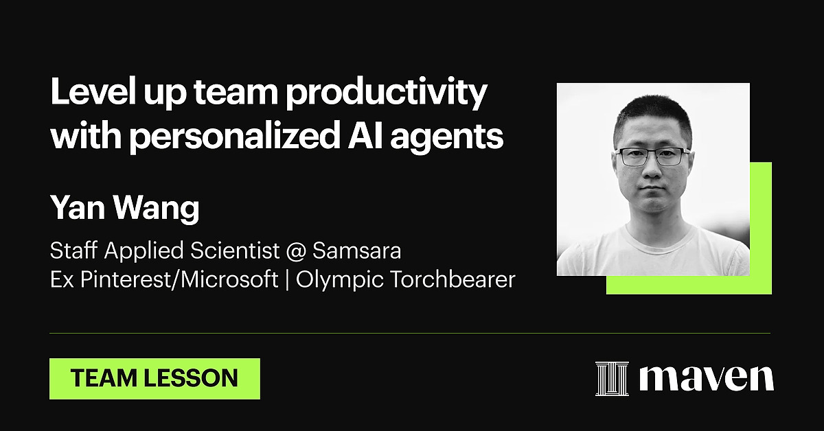 Level up team productivity with personalized AI agents