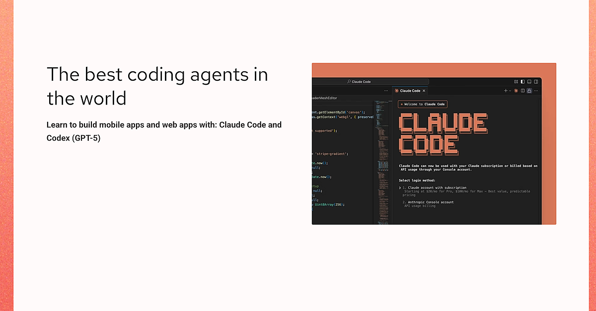 Claude Code and Codex Guide by Riley Brown on Maven