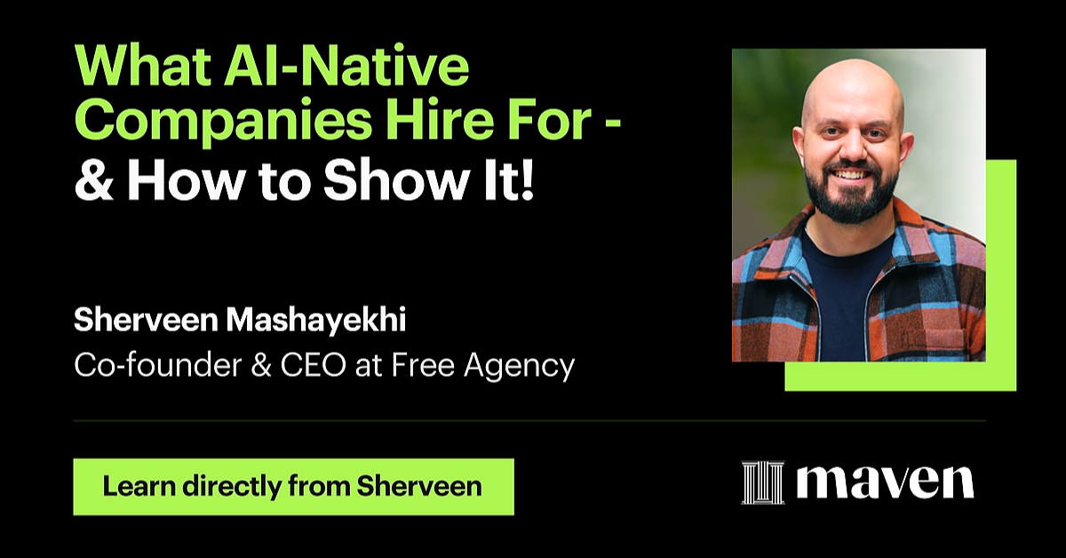 What AI-Native Companies Hire For – and How to Show It