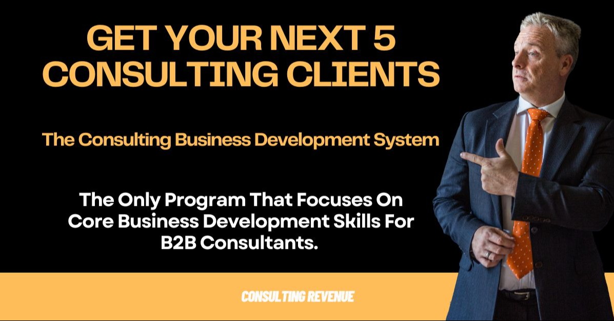 Get Your Next 5 Consulting Clients: The Consulting Business Development ...
