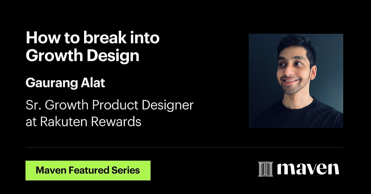 How to break into Growth Design