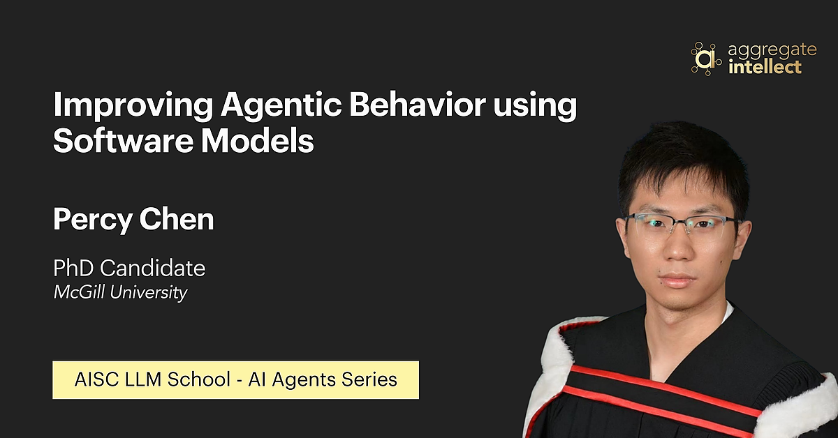 Improving Agentic Behavior using Software Models