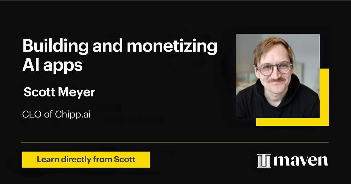 Building and monetizing AI apps