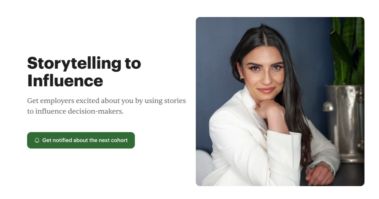 Storytelling to Influence by Ellie Albadvi on Maven