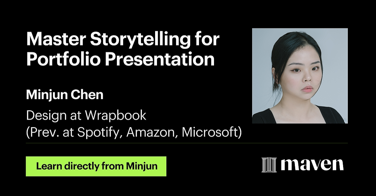 Master Storytelling for Portfolio Presentation