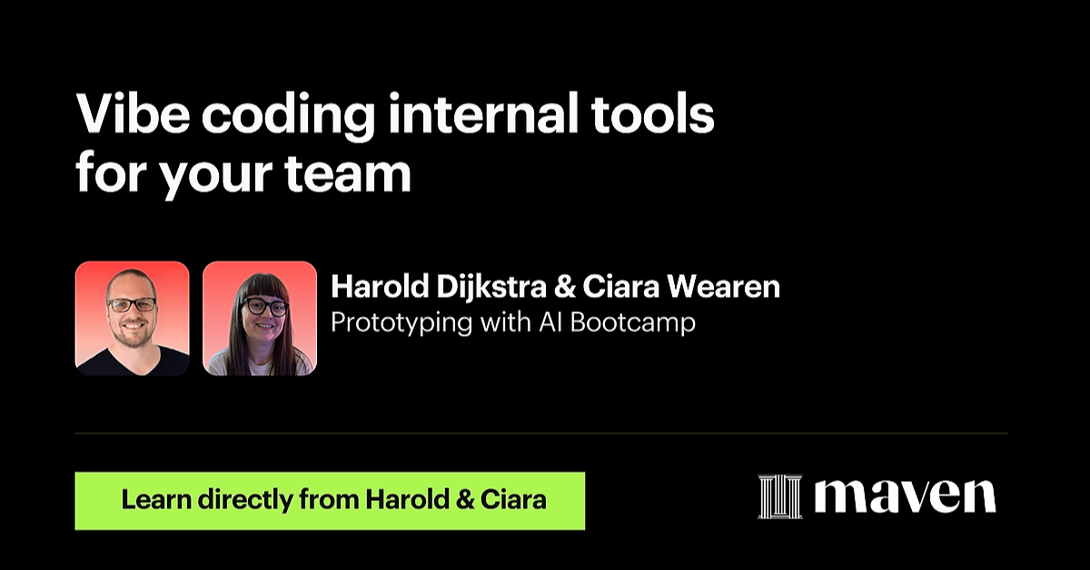 Vibe coding internal tools for your team