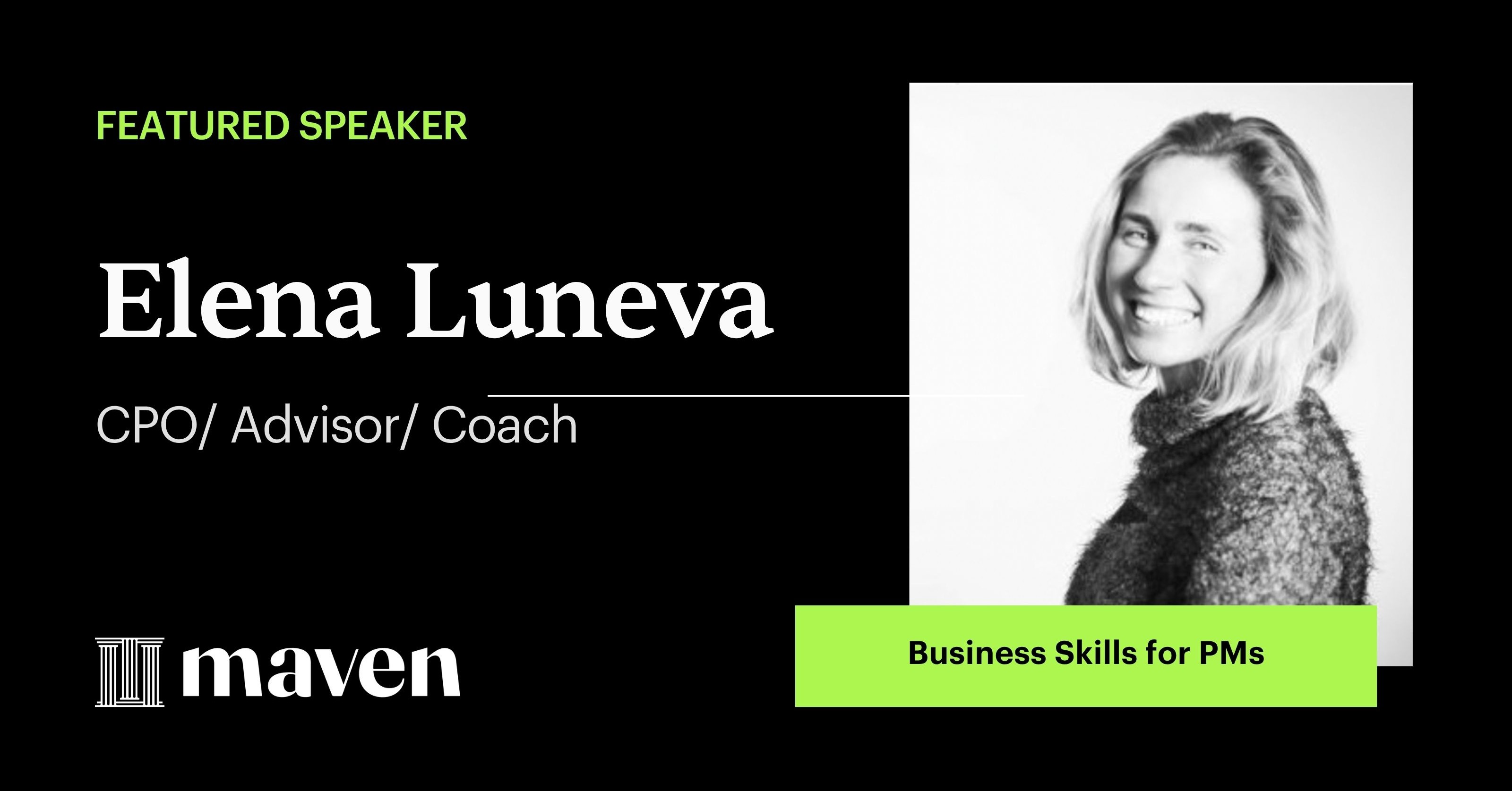 Develop CPO-Level Skills by Elena Luneva on Maven