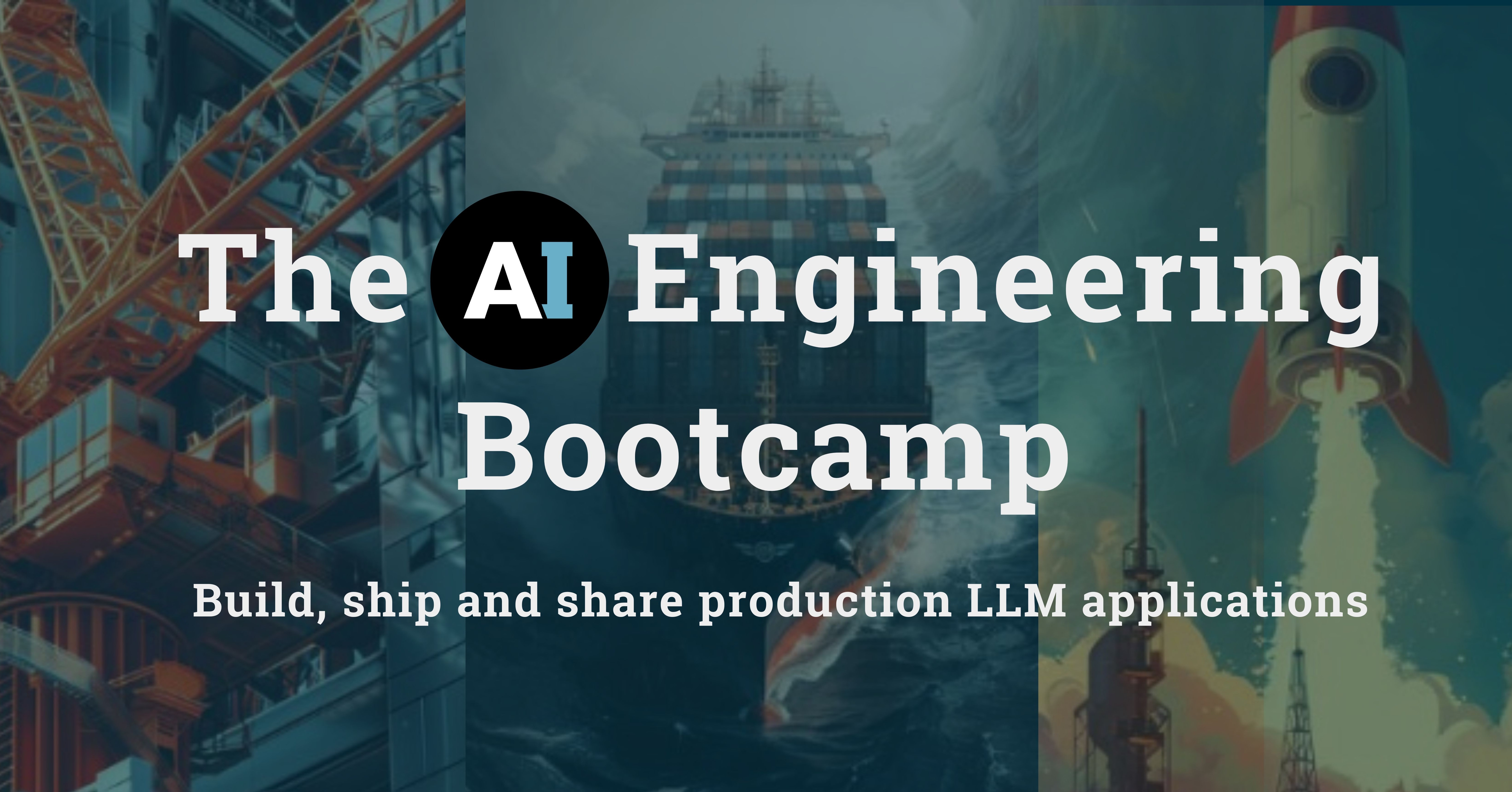 The AI Engineering Bootcamp by "Dr. Greg" Loughnane and Chris "The Wiz 🪄" Alexiuk on Maven