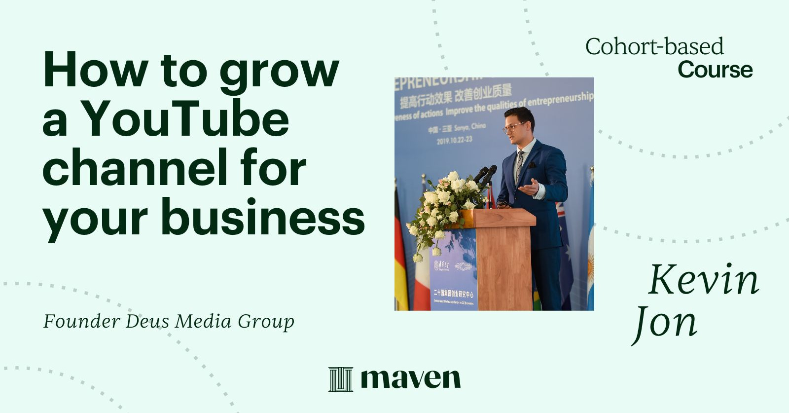 YouTube Camp - For Business and Leaders by Kevin Jon on Maven