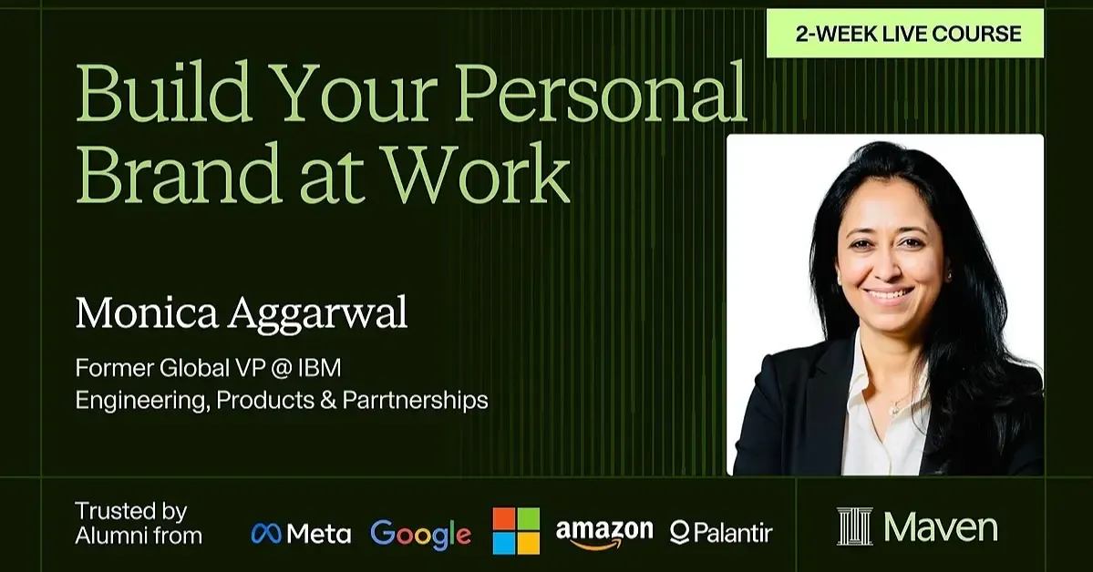 How to Build Your Personal Brand @ Work