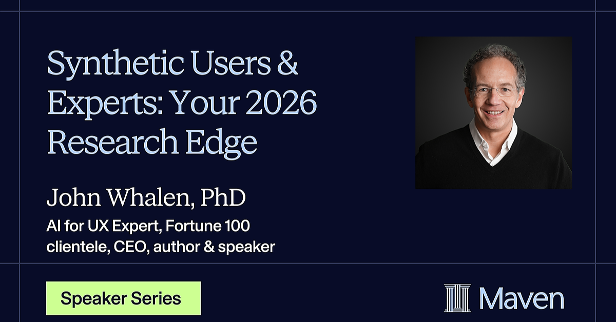 Synthetic Users & Experts: Your 2026 Research Edge
