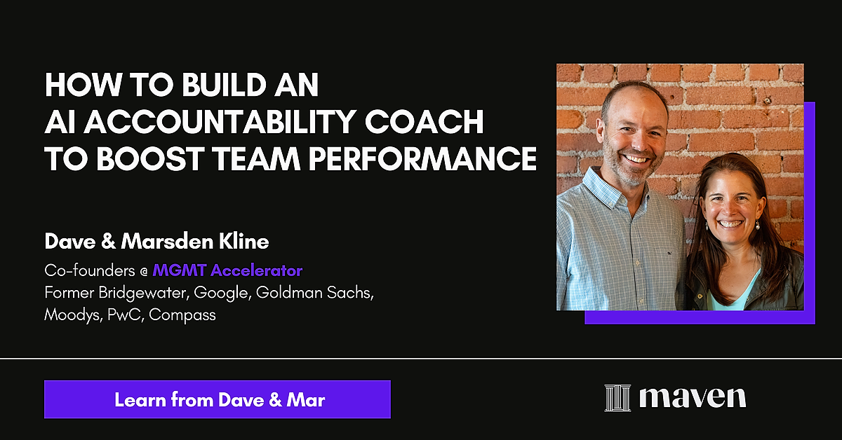 Build an AI Accountability Coach to Boost Team Performance