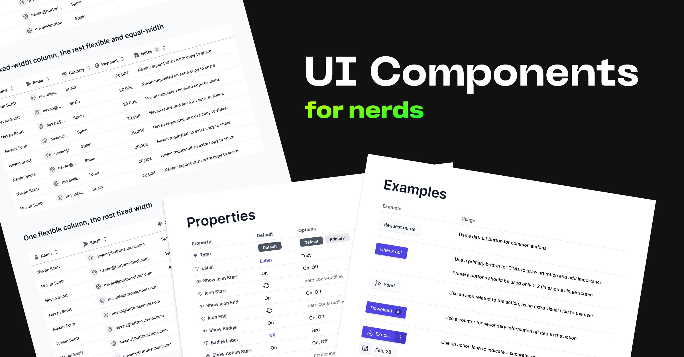 UI Components by Nevan Scott on Maven