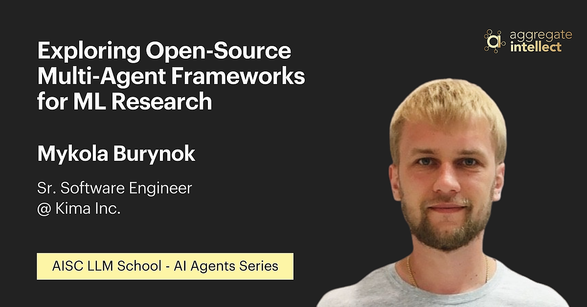 Exploring Open-Source Multi-Agent Frameworks for ML Research