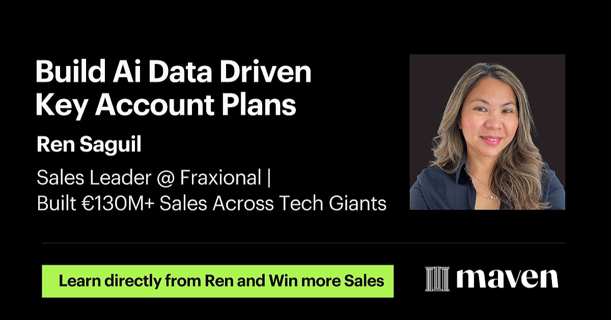 Build Ai Data Driven Key Account Plans