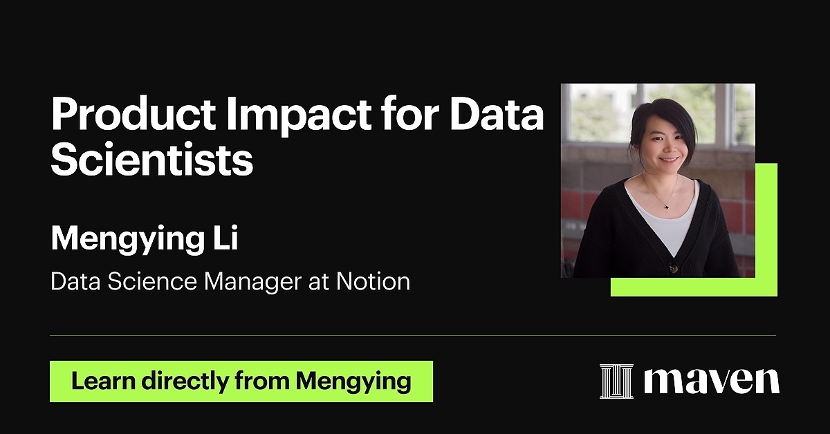 Product Impact for Data Scientists