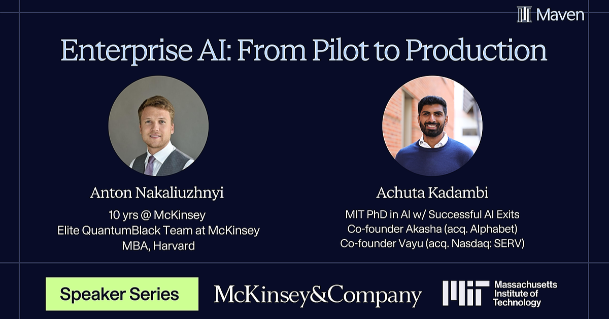 Enterprise AI Blueprint: Pilot to Production