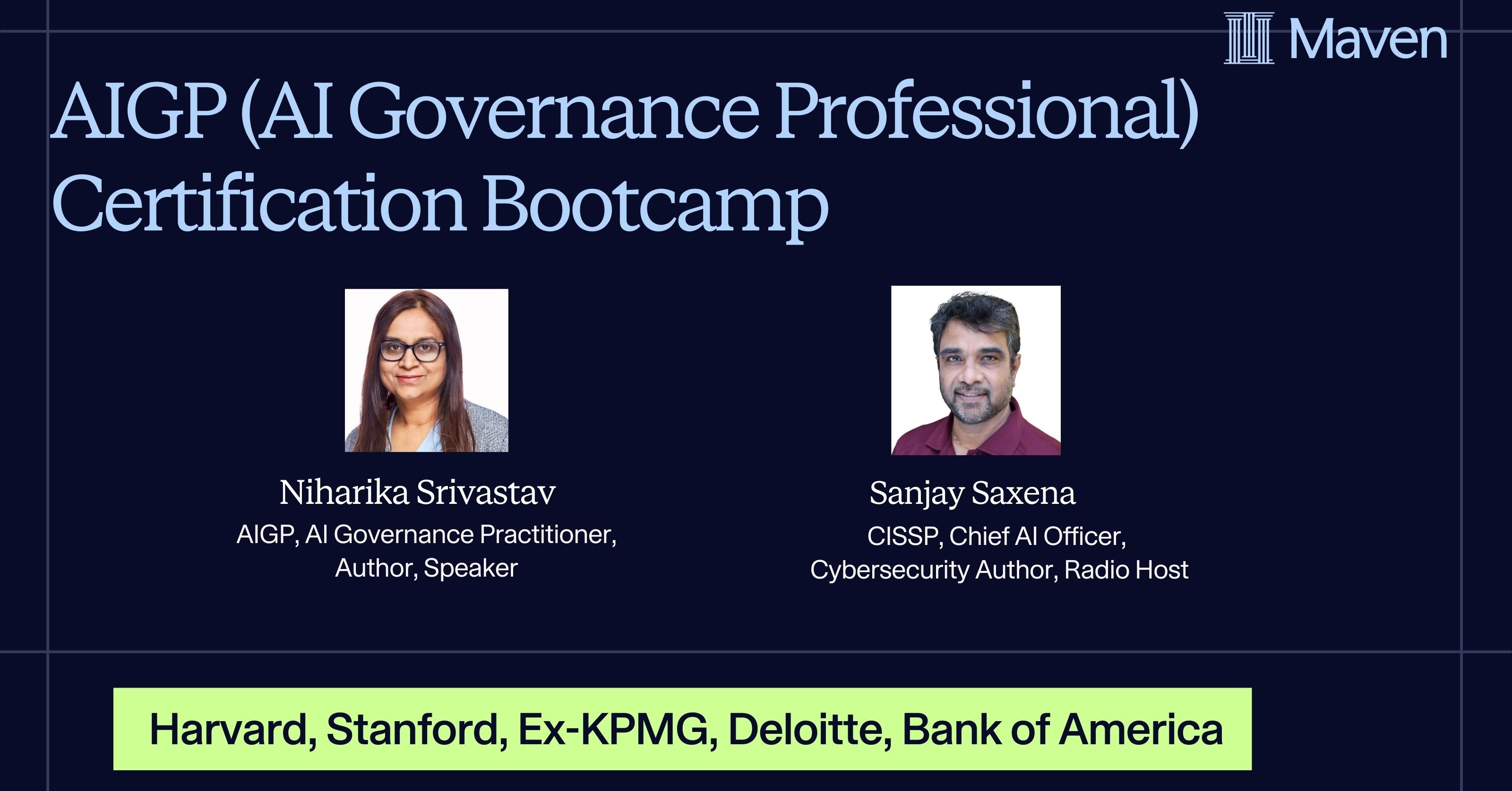 AIGP Certification Bootcamp: Launch Your AI Governance Career by ...