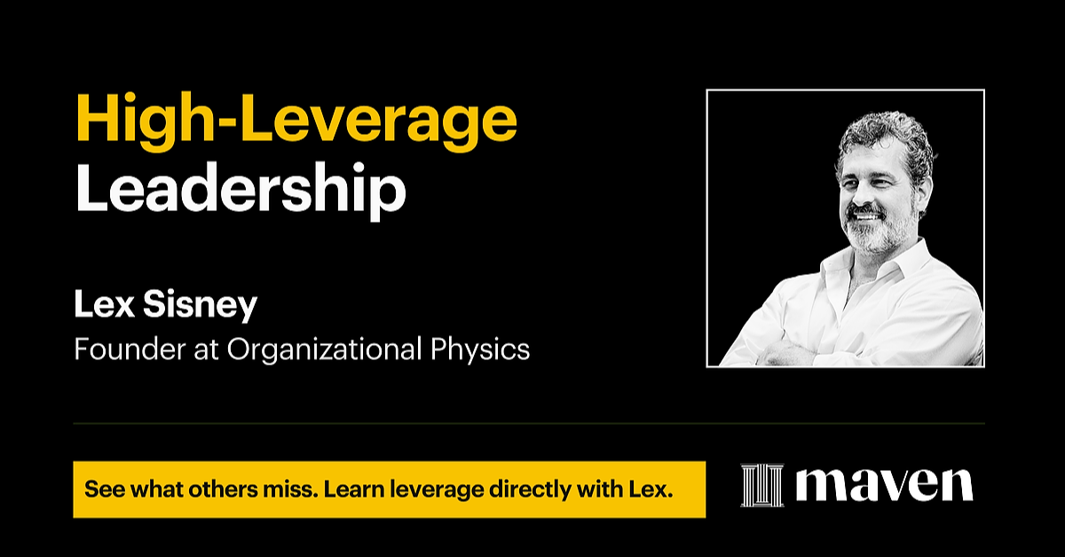 High-Leverage Leadership