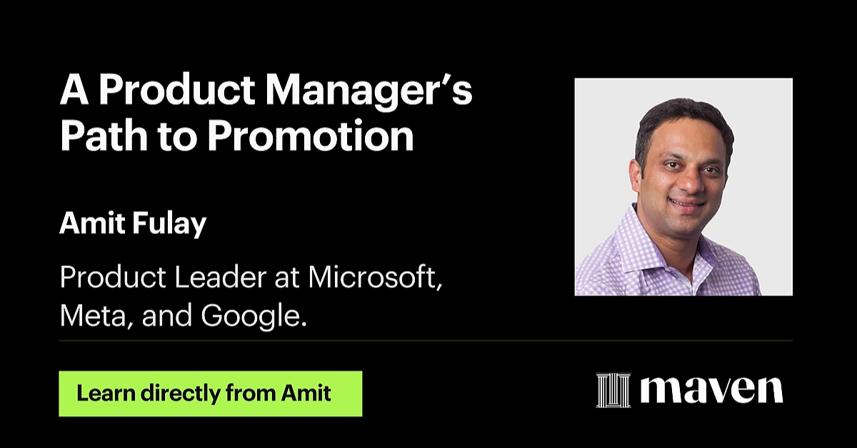 A Product Manager's Path to Promotion
