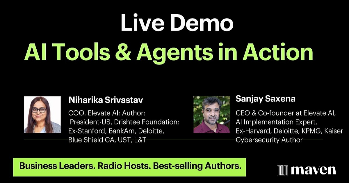 10x Productivity Live Demo: AI Tools & Agents in Action