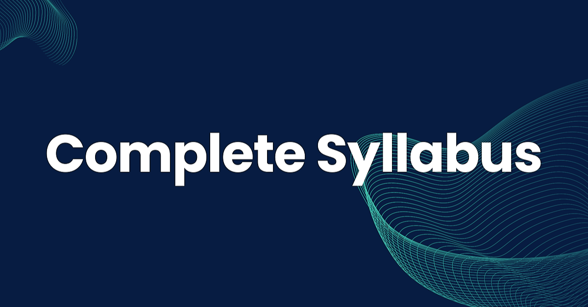 Applied Data Science with Python - Syllabus by Dr. Sudip Shrestha on Maven