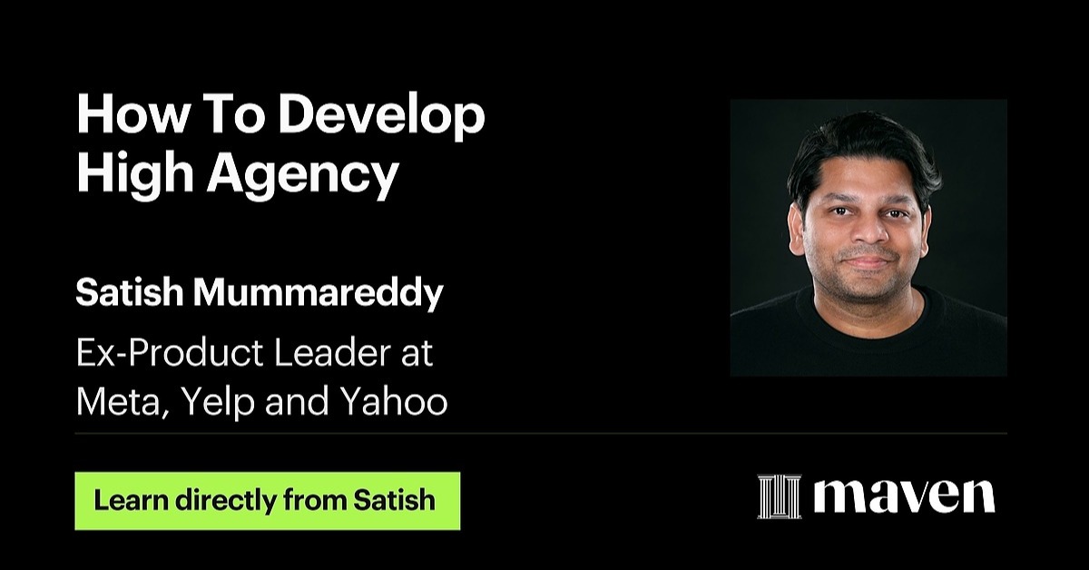 How to Develop High Agency