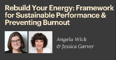 Rebuild Your Energy: Framework for Sustainable Performance & Preventing ...