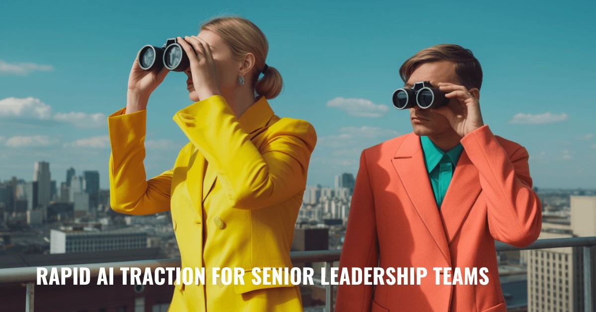 Rapid AI Traction for Senior Leadership Teams by Mark Laurence on Maven