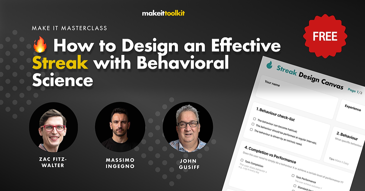 🔥 How to Design an Effective Streak with Behavioral Science